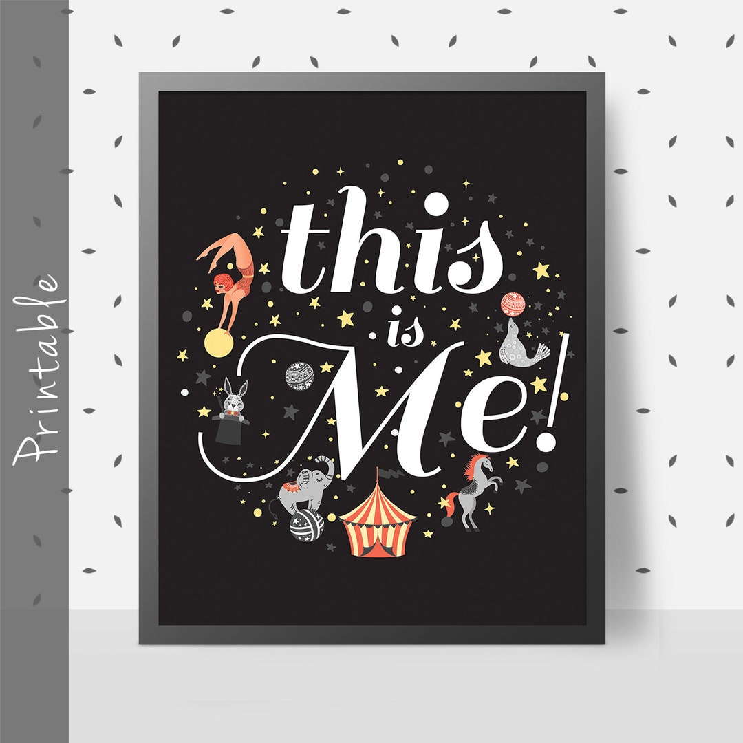 This is Me Printable Inspirational Quote - Etsy