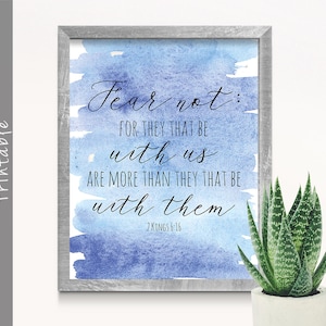 Fear Not for They That Be With Us Are More Than They That Be With Them ...