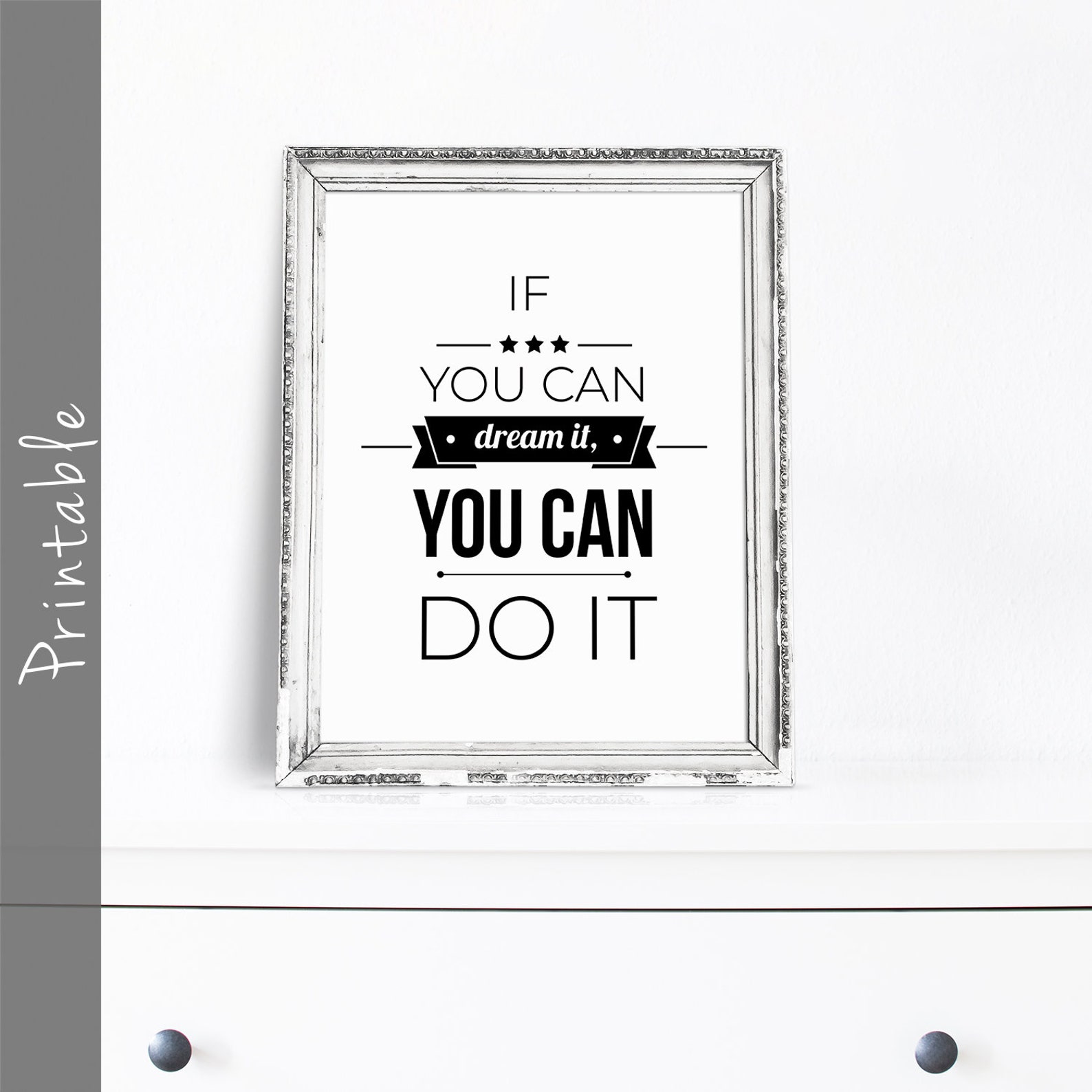 If You Can Dream It You Can Do It Walt Disney Quote Inspirational Sign ...