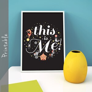 This is Me Printable Inspirational Quote - Etsy