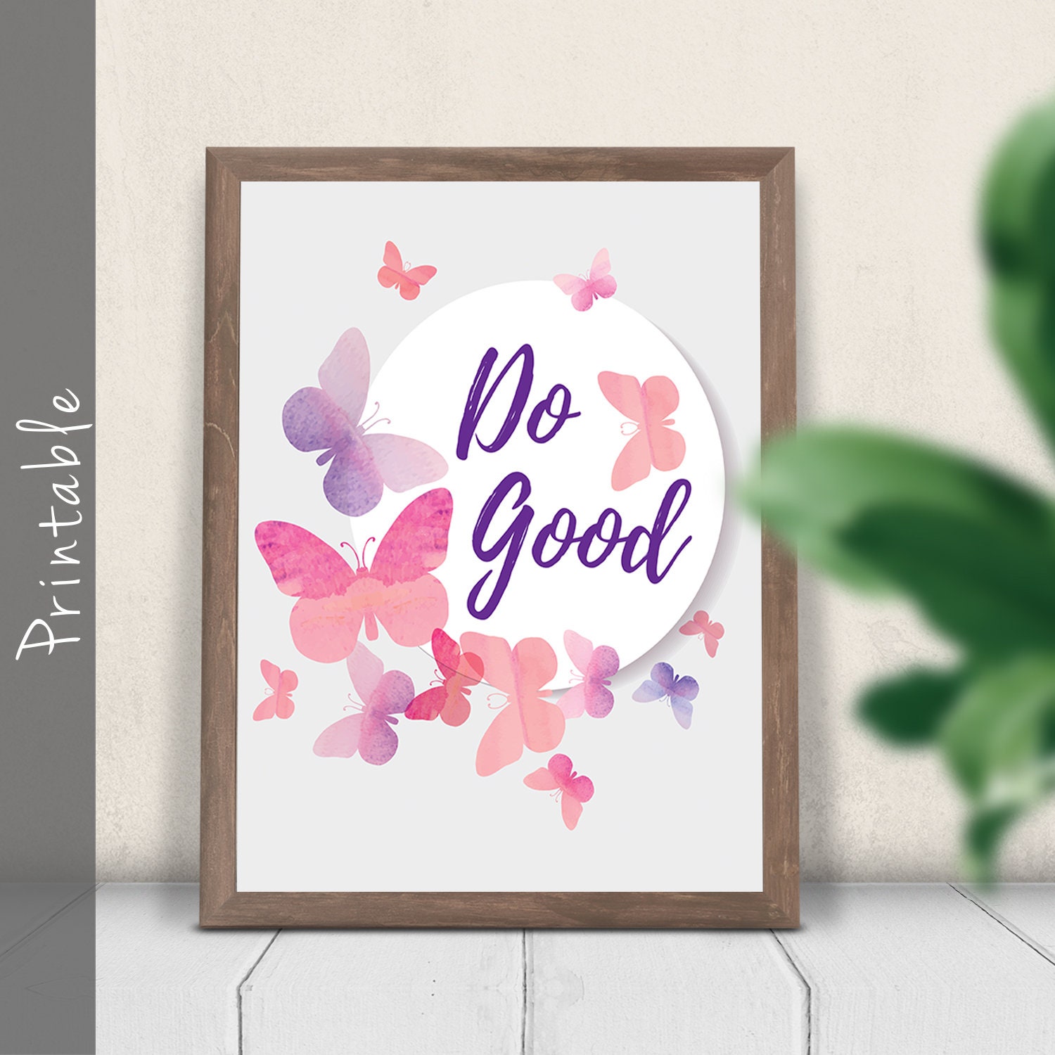 Do Good Printable Inspirational Quote - Etsy