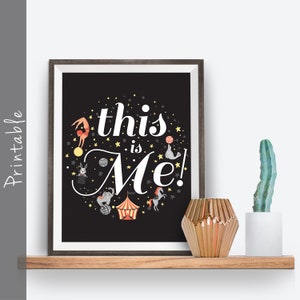 This is Me Printable Inspirational Quote - Etsy