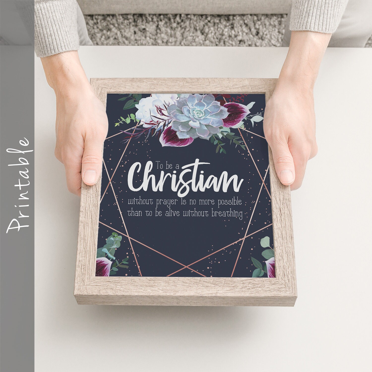 To Be A Christian Without Prayer is No More Possible Than to Be Alive ...