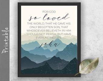 For God so Loved the World That He Gave His Only Begotten Son John 3:16 ...