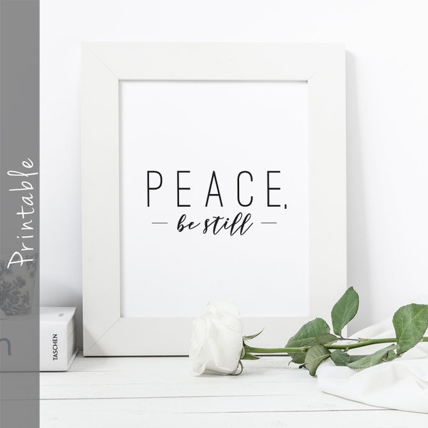 Peace Be Still - Etsy