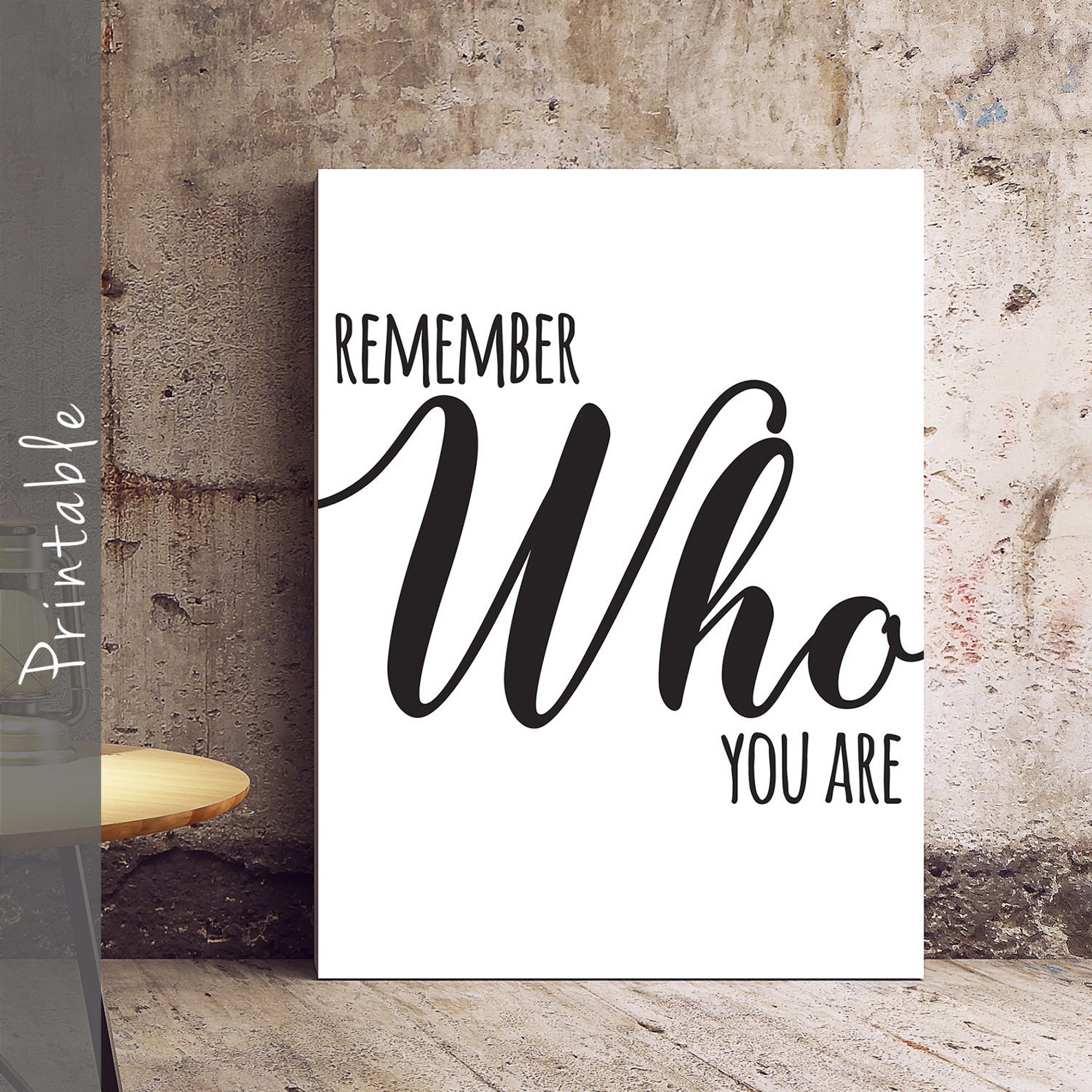Remember Who You Are Printable LDS Inspirational Quote - Etsy