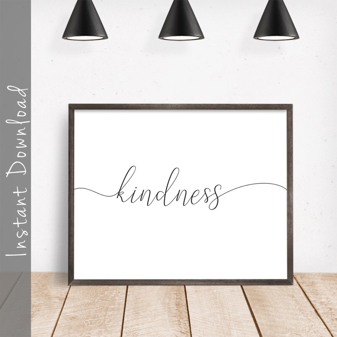 Kindness Printable Inspirational Wall Sign | Etsy