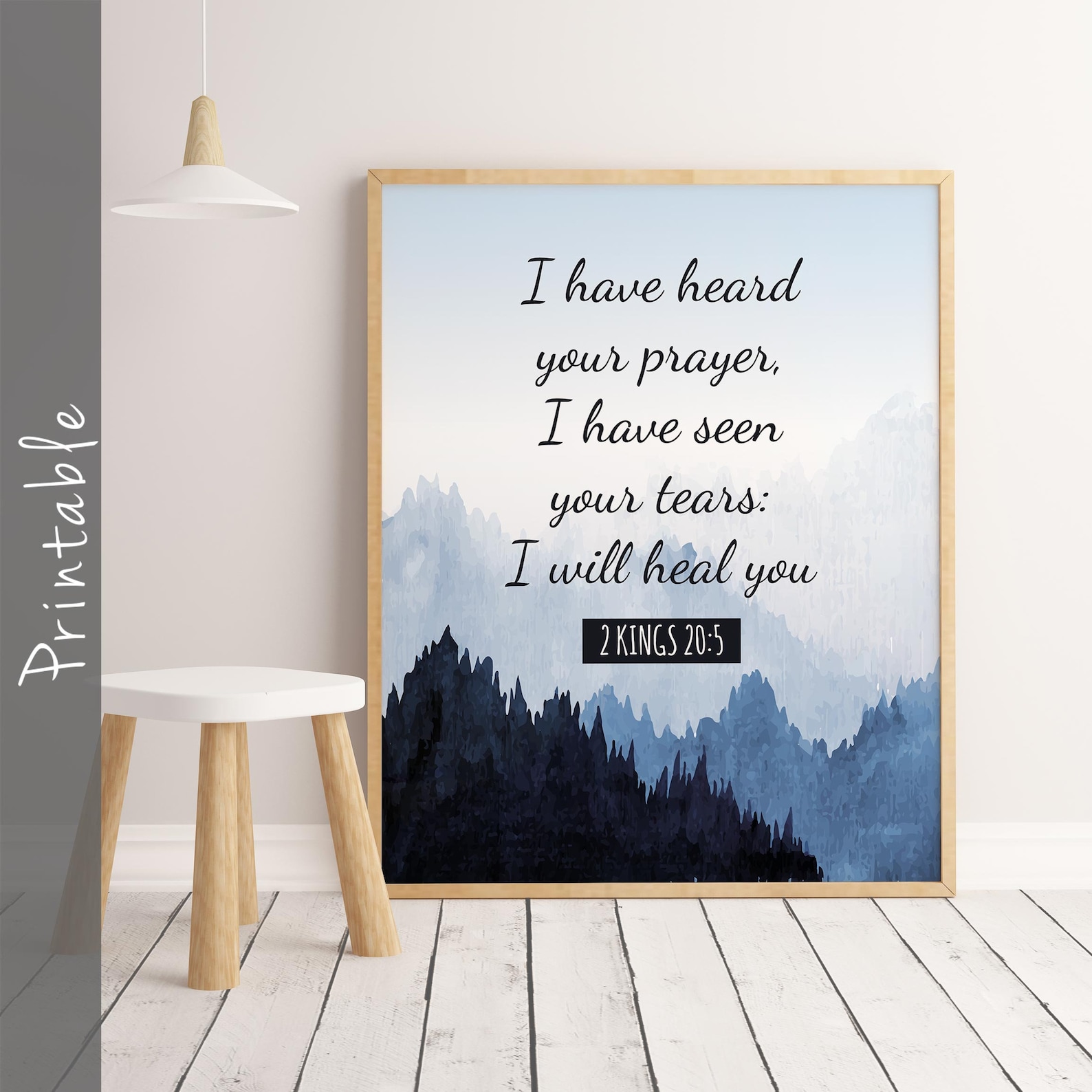 I Have Heard Your Prayer I Have Seen Your Tears I Will Heal - Etsy