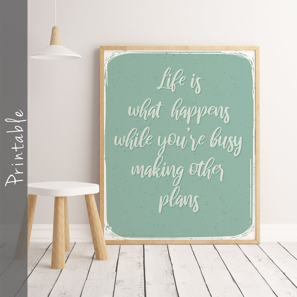 Life is What Happens While You're Busy Making Other Plans - Etsy