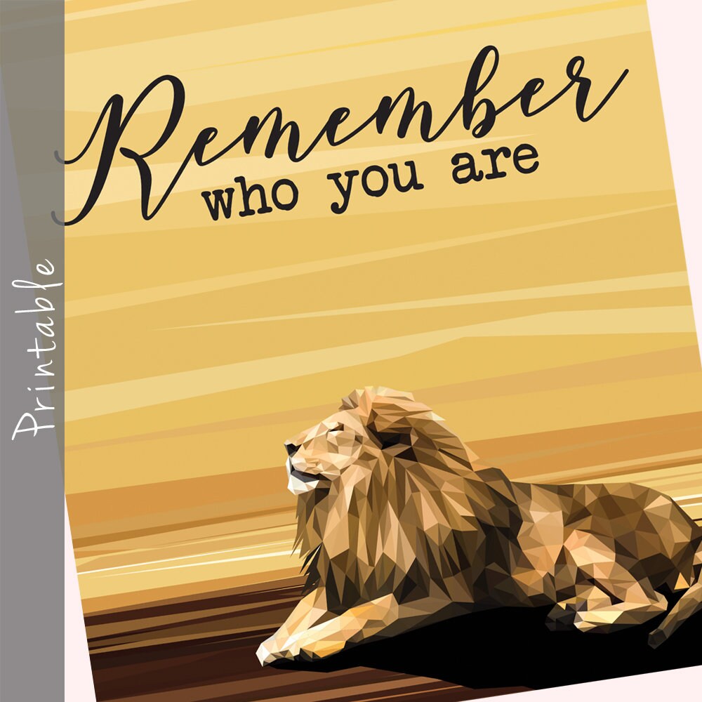 Remember Who You Are Printable LDS Wall Art | Etsy