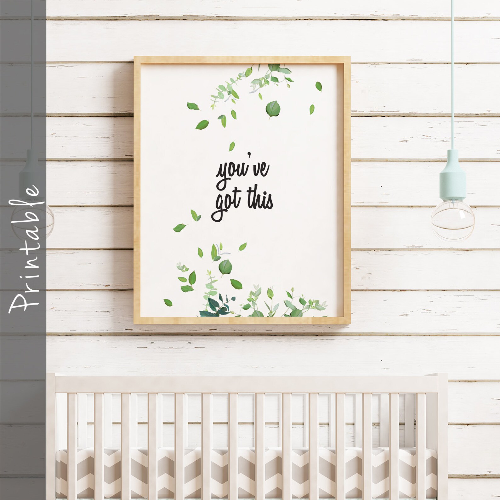 You've Got This Printable Poster Inspirational Art Motivational Sign ...