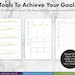 2021 Goal Planner Printable Planner Download Goal Setting - Etsy