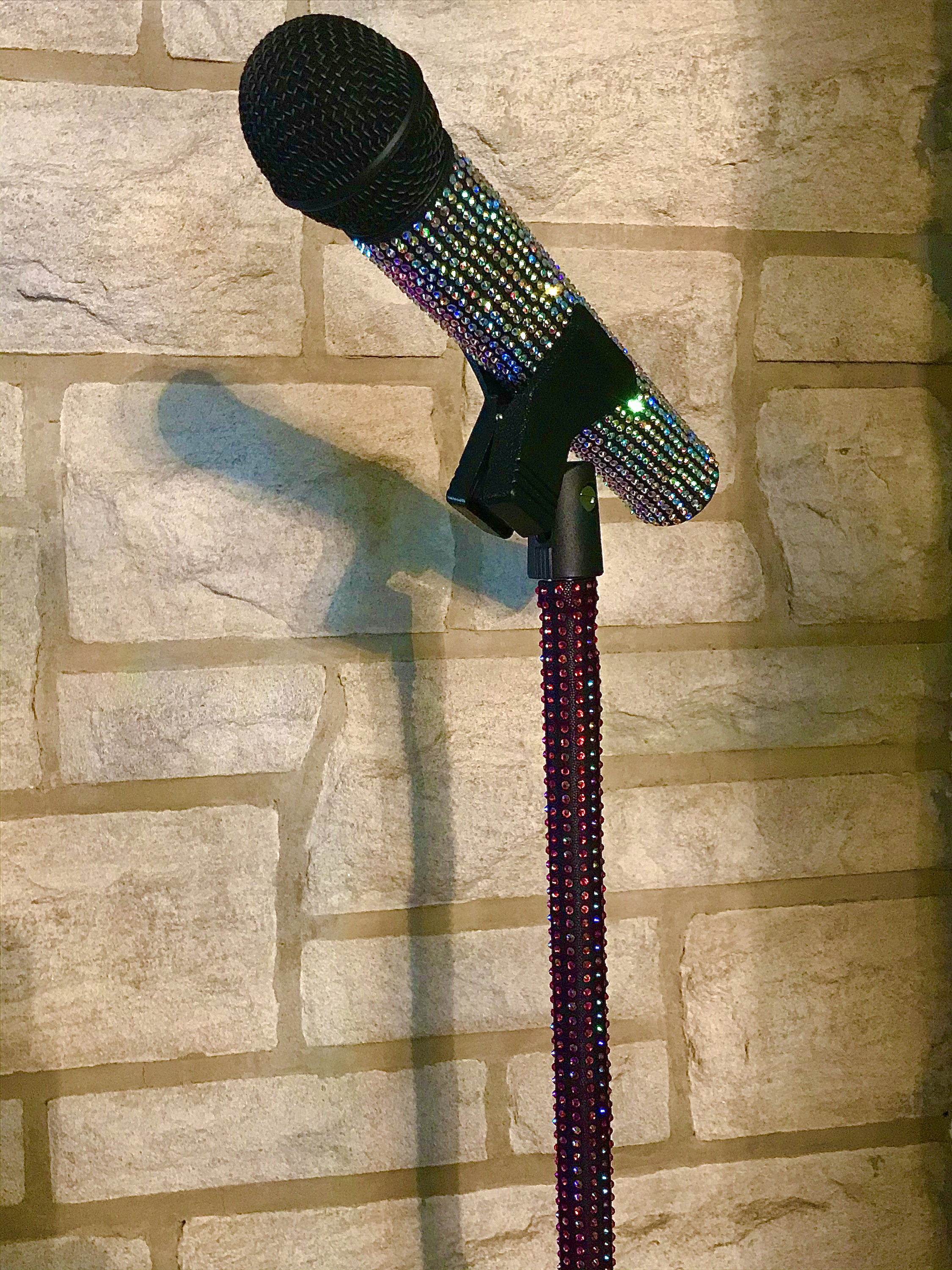 Pink Microphone Stand