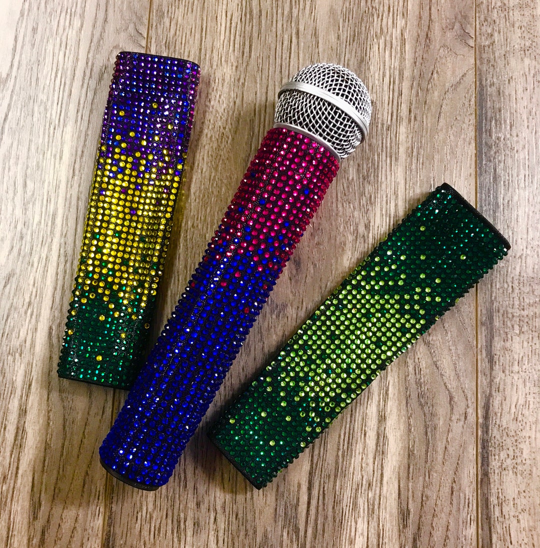 Custom Color 3-color Ombré Microphone Sleeve Cover for Wireless Mics - Etsy