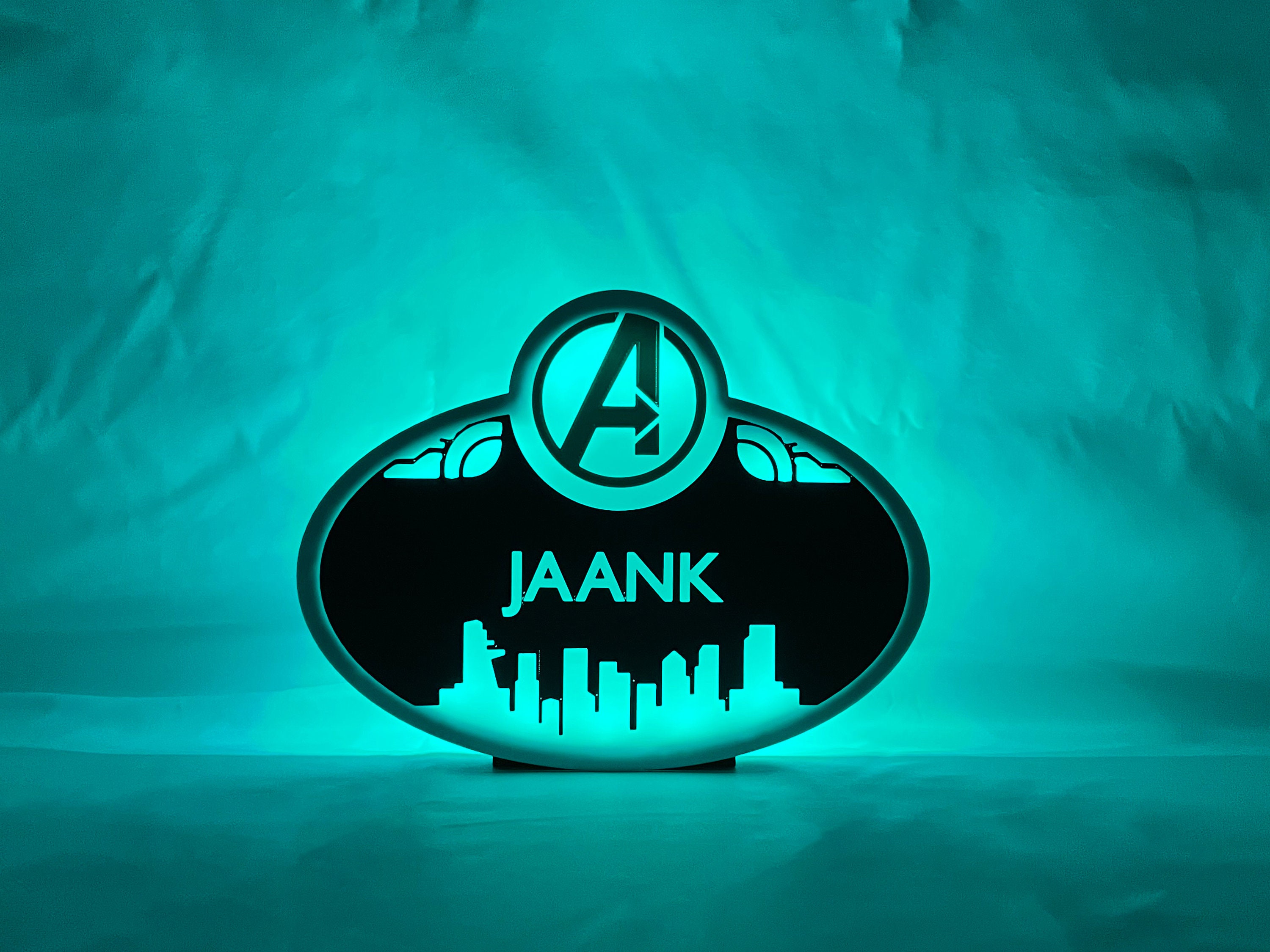 Custom Large 3D Printed Cast Member Name Tag Avengers - Etsy