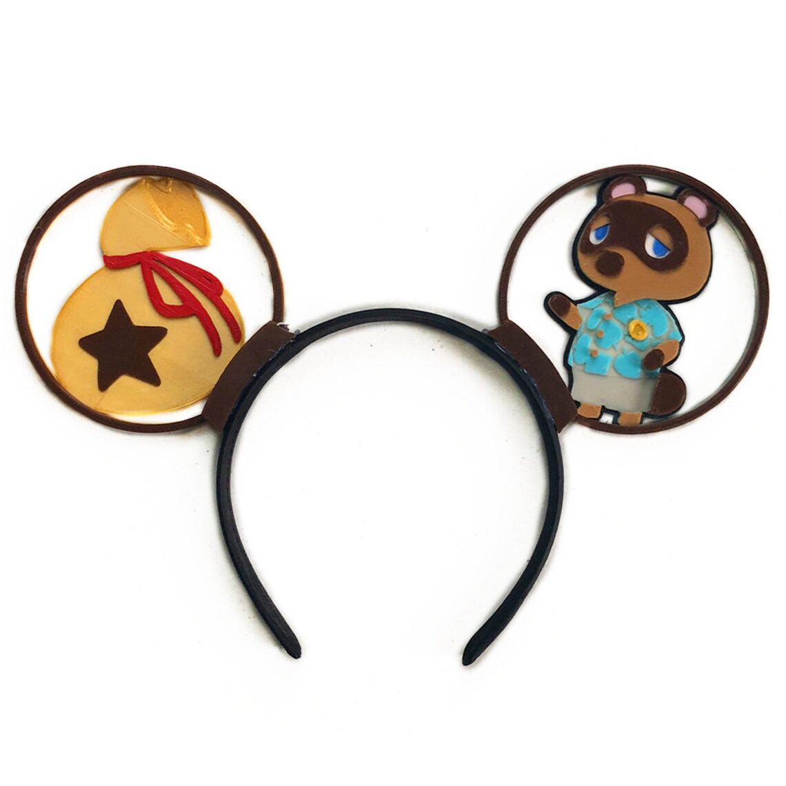 Animal Crossing Tom Nook With Bells 3D Printed Mickey Ears - Etsy