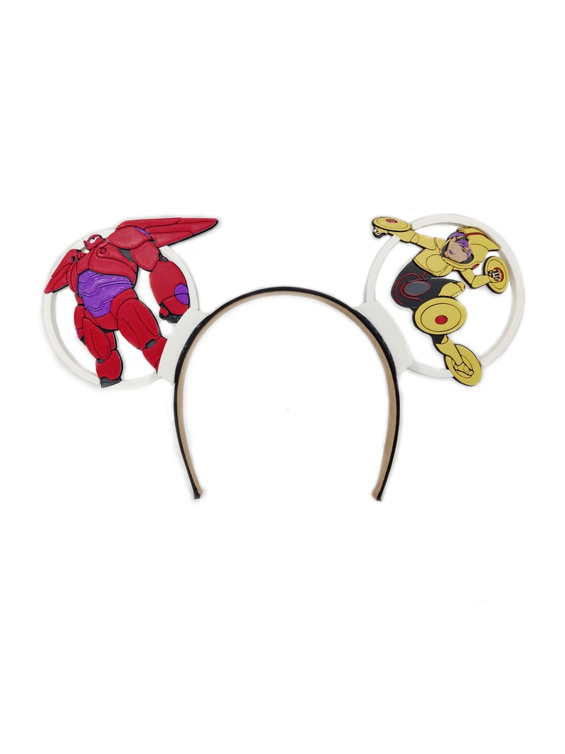 Big Hero 6 | Baymax | Gogo Tomago 3D Printed Mouse Ears - Etsy