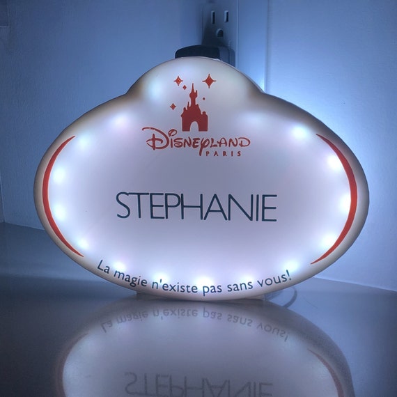 Custom Large 3D Printed Disney Cast Member Name Tag | Etsy