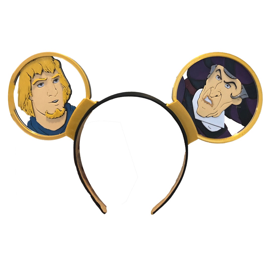 The Hunchback of Notre Dame Claude Frollo Phoebus 3D Printed Mouse Ears ...