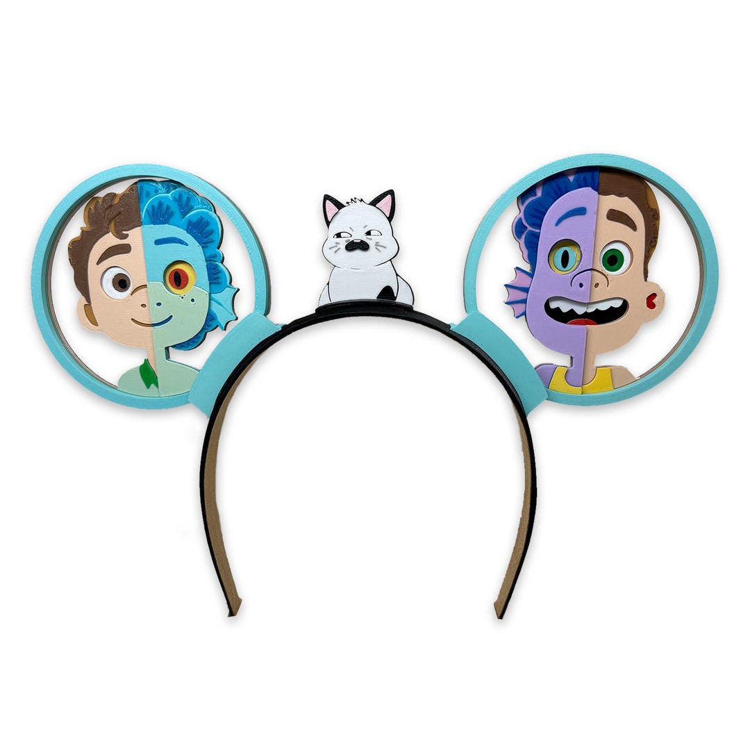 Luca & Alberto 3D Printed Mouse Ears - Etsy