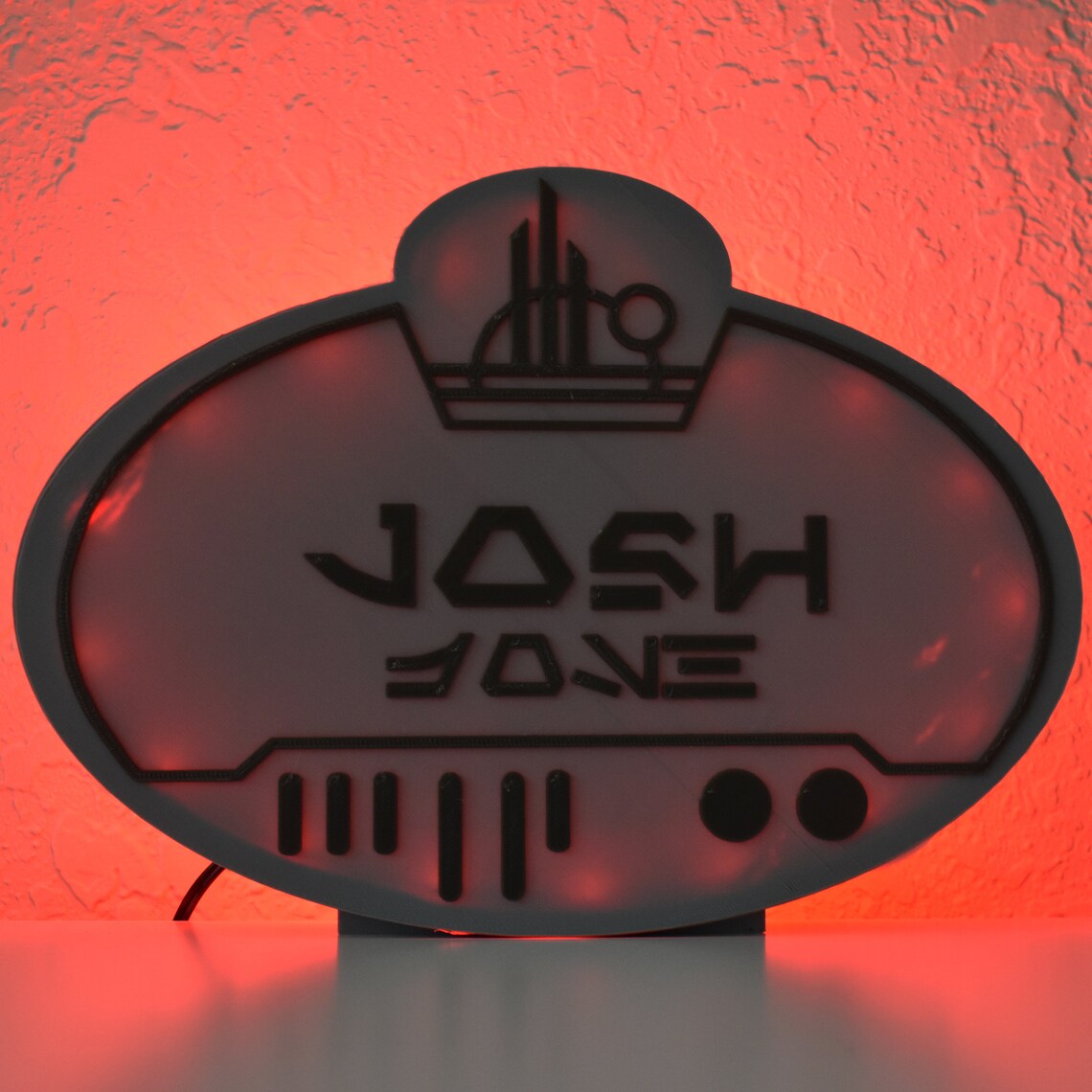 Custom Large 3D Printed Disney Cast Member Name Tag Decoration | Etsy