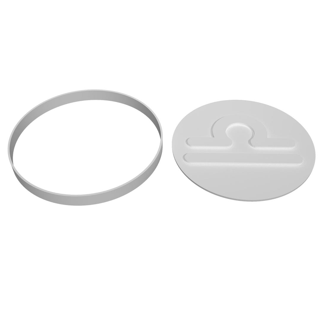 Libra Zodiac Symbol Cookie Cutter - Etsy