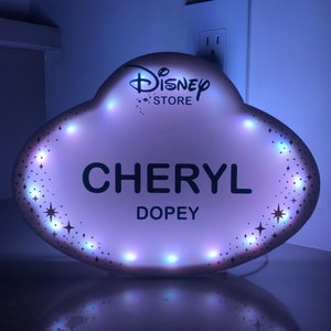 Custom Large 3D Printed Disney Cast Member Name Tag Walt - Etsy