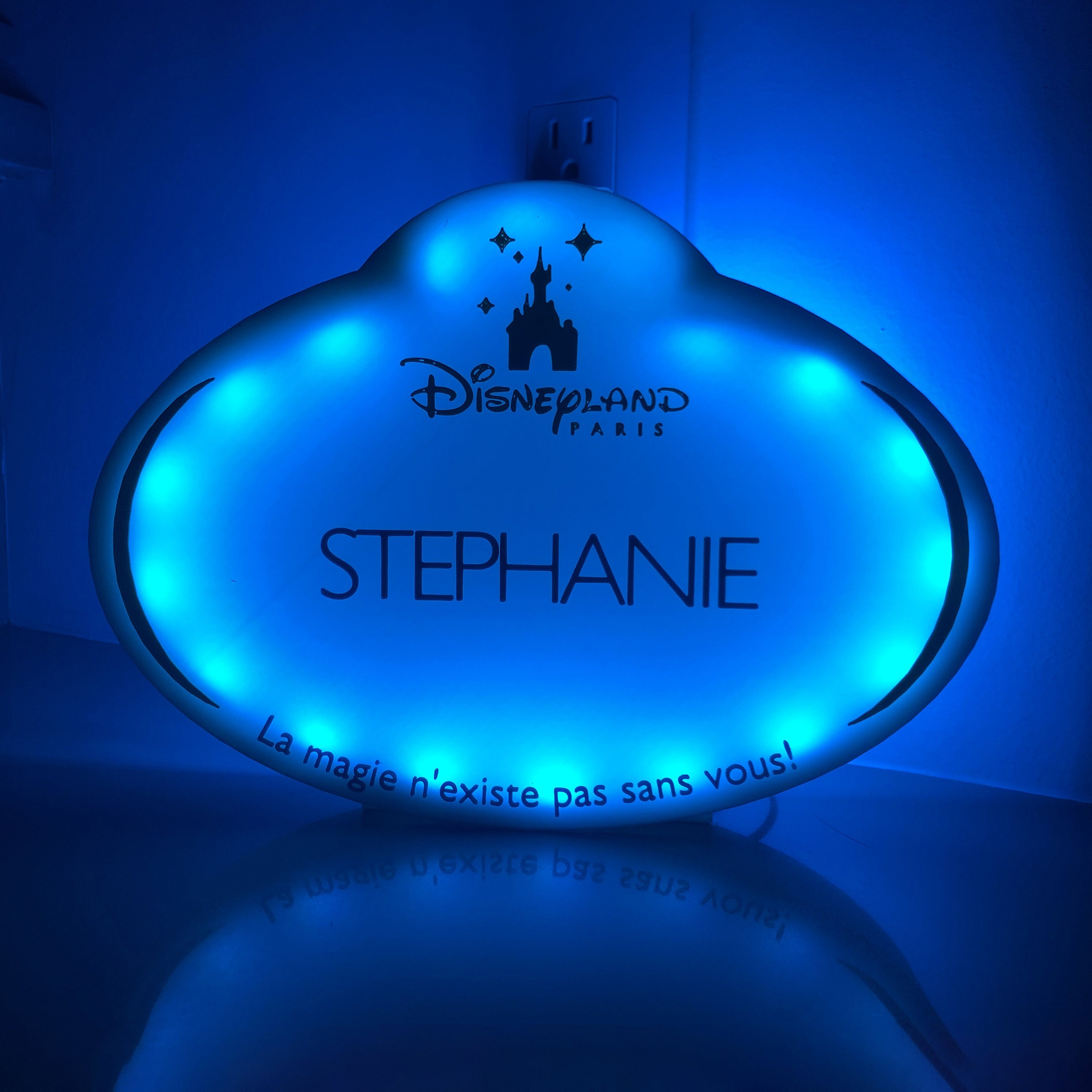 Custom Large 3D Printed Disney Cast Member Name Tag - Etsy