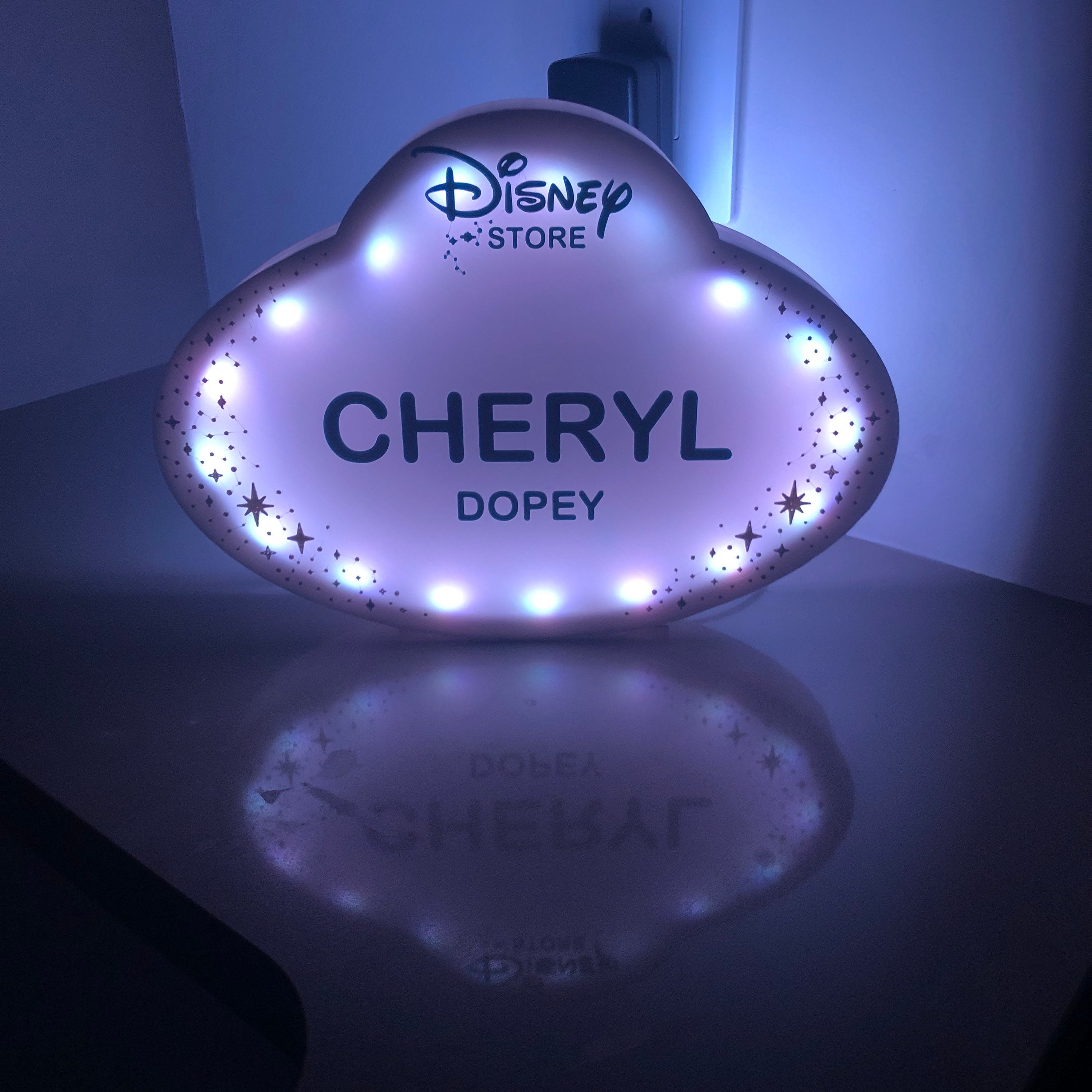 Custom Large 3D Printed Disney Cast Member Name Tag | Disneystore - Etsy