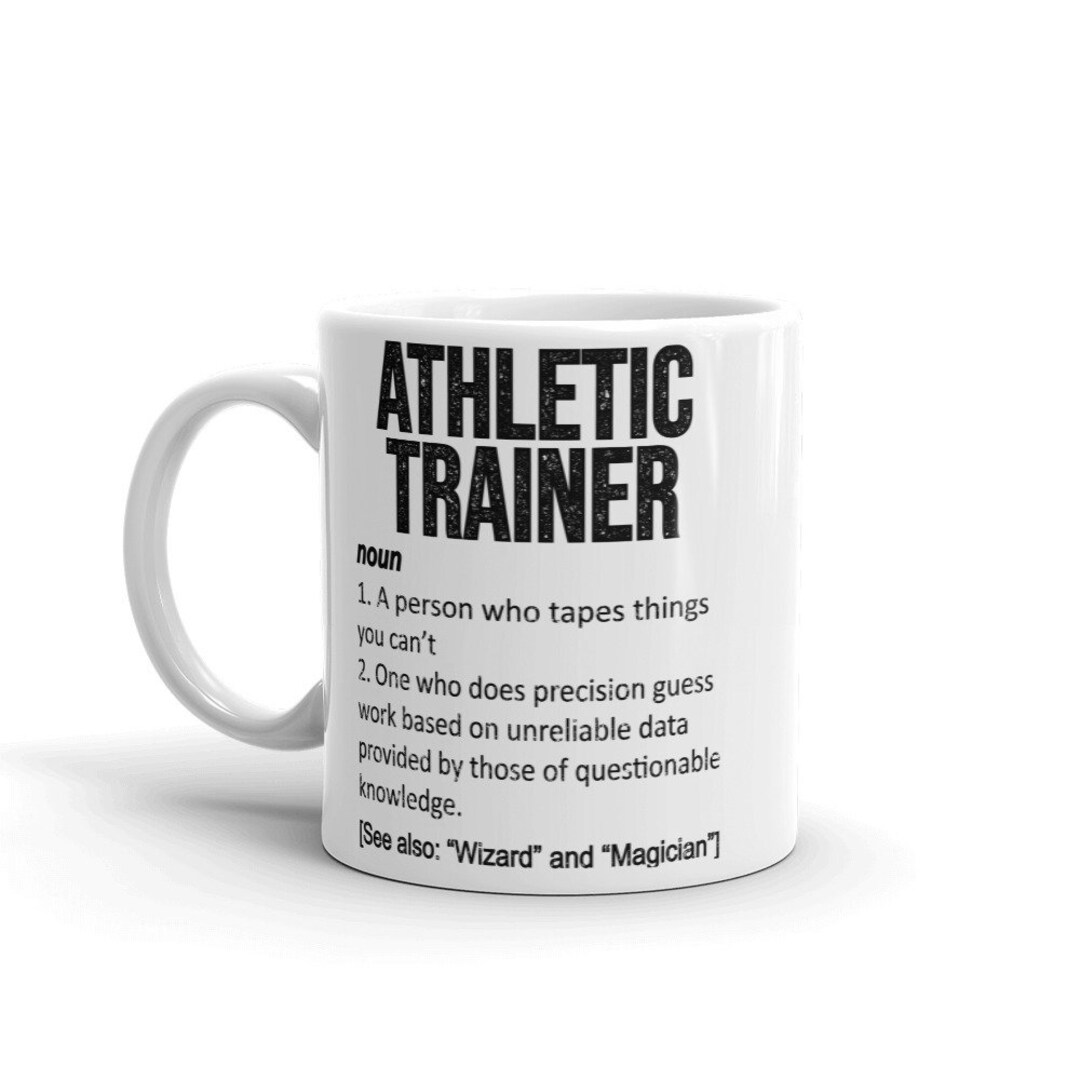Athletic Trainer Mug Athletic Trainer Coffee Cup Athlete Coach Athlete ...