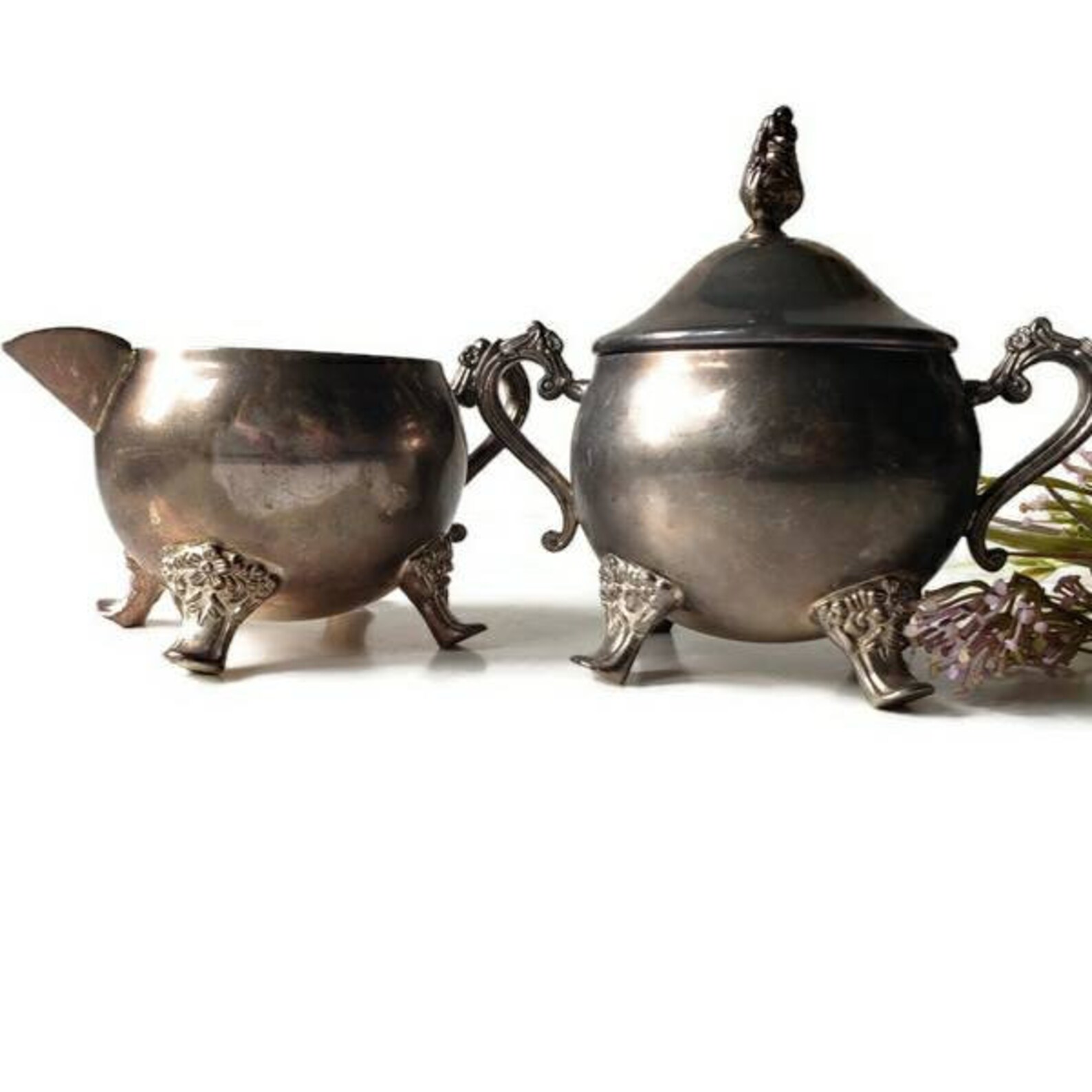 Vintage Kent Silversmiths Silver Plated Tea Coffee Set: 5-piece Made in ...