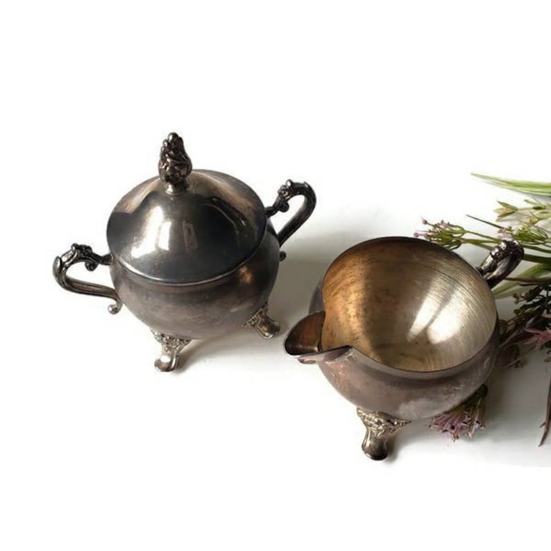 Vintage Kent Silversmiths Silver Plated Tea Coffee Set: 5-piece Made in ...