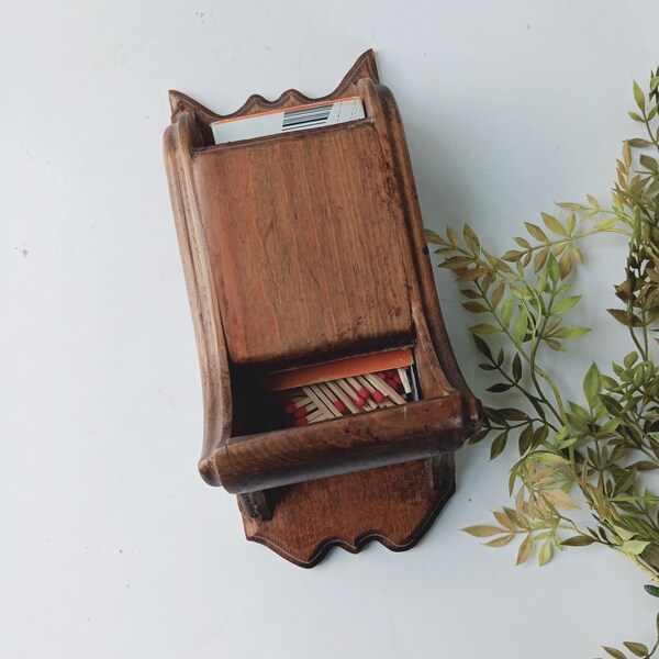 Wall Match Holder - Etsy
