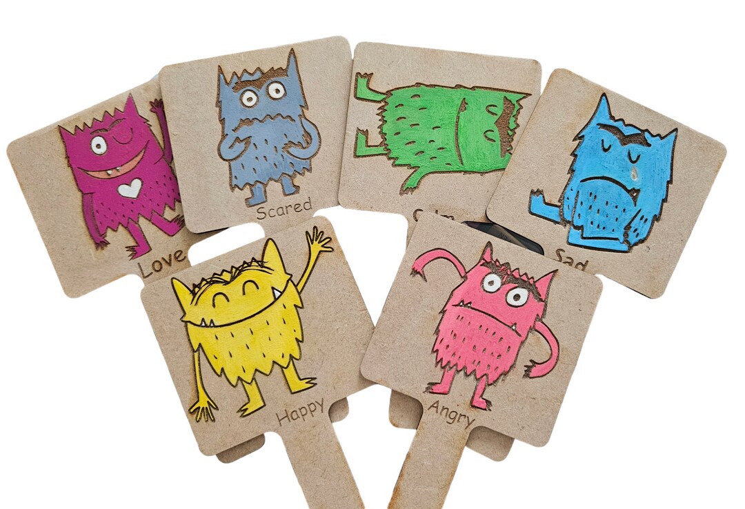 Colour Monster Signs - Etsy