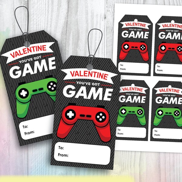 Video Game Valentine - Etsy