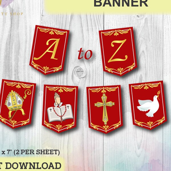 Religious Banner - Etsy