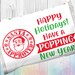Santa Approved Microwave Popcorn Wrappers, Happy Holidays Printable ...