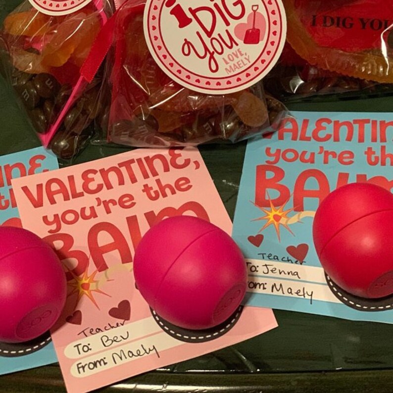 EOS Lip Balm Valentine Chapstick Valentine You're the | Etsy