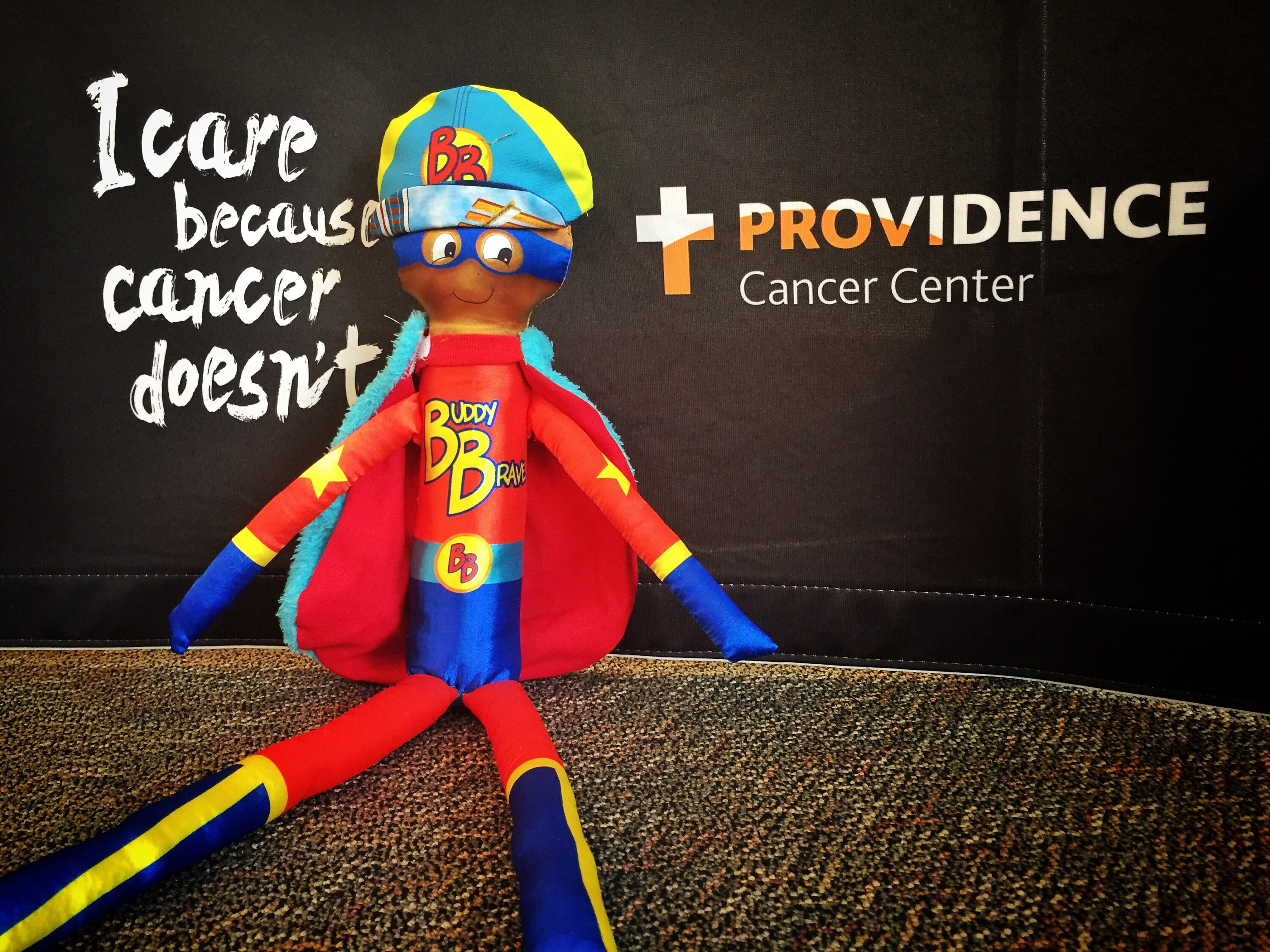 Bee Brave Buddie Bald Super Hero Doll for Sick Boy, Cancer Gift ...