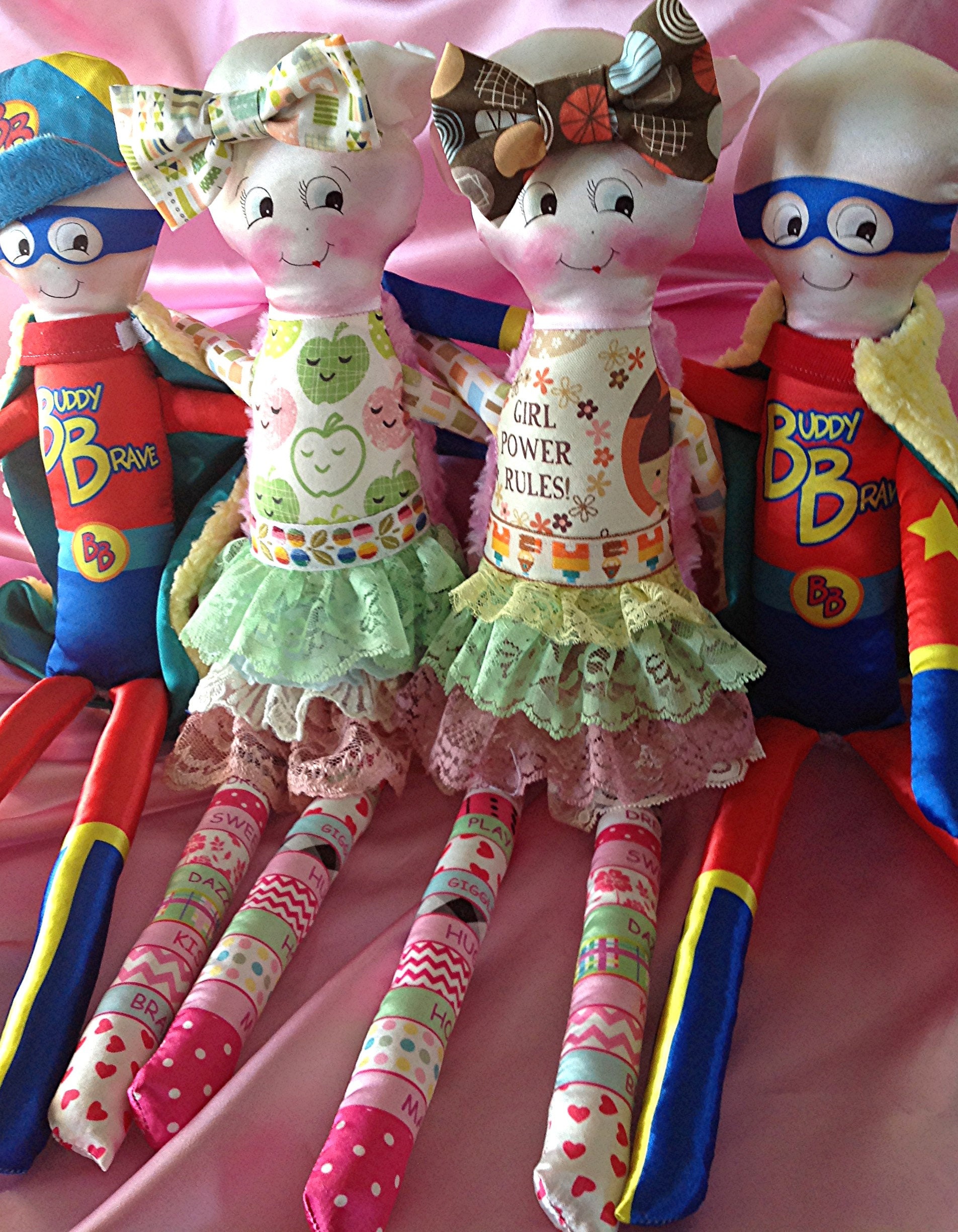 Bee Brave Buddies Bald Dolls. Sick Child Gift Adult Battling - Etsy