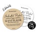 Editable Circle Product Label Template. Floral Vine Sticker. | Etsy