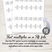 Mini Soap Label Template. Sample, Guest, Hotel Soap Labels in Floral ...
