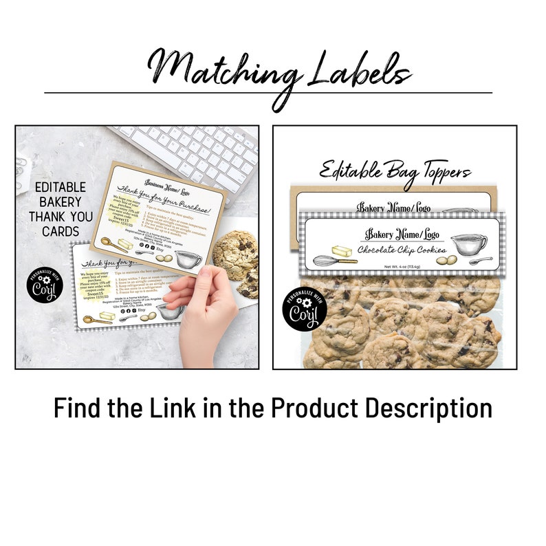 Cottage Law Bakery Food Label Home Bakery Box Label - Etsy