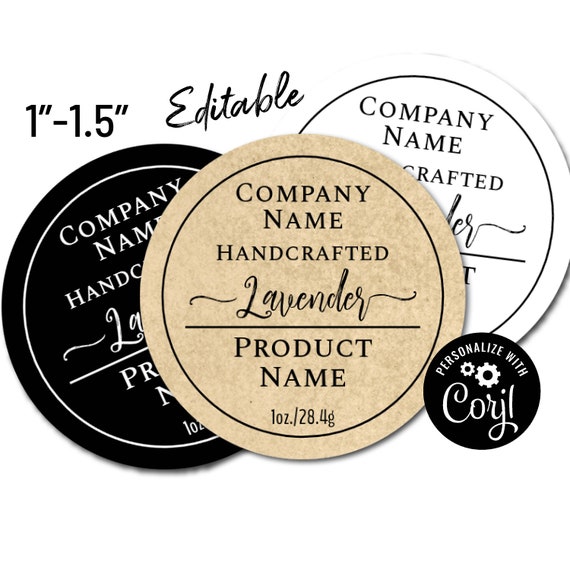 Free Round Label Templates