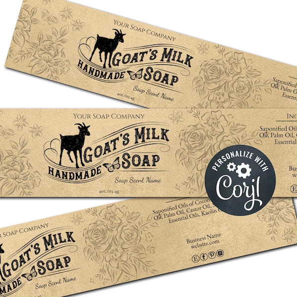 Handmade Soap Label - Etsy