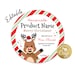 Christmas Cookie Label Template, Custom Product Packaging Sticker ...