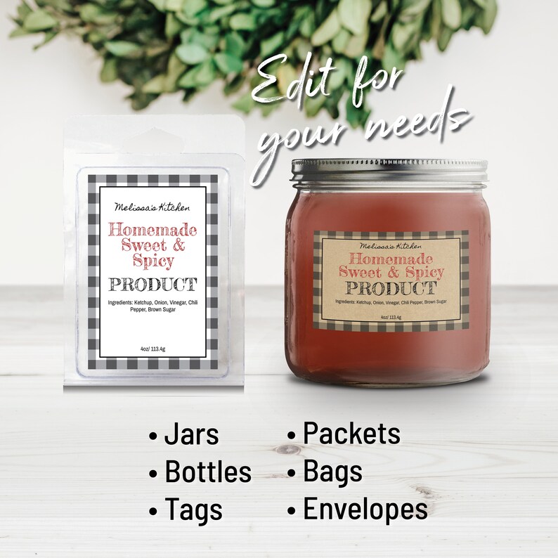 Country Check Label Template. 2x3 Sticker Labels for - Etsy