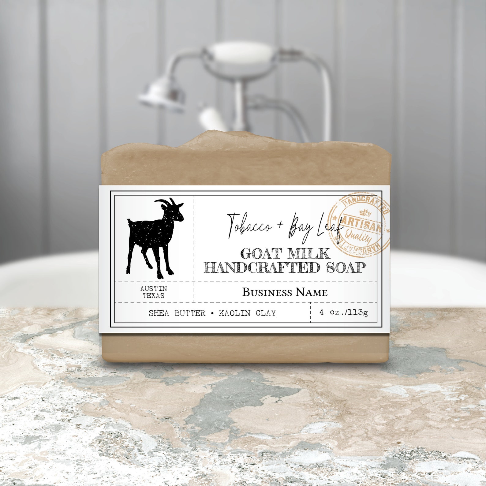 Goat Milk Soap Labels Editable Soap Template. Printable | Etsy