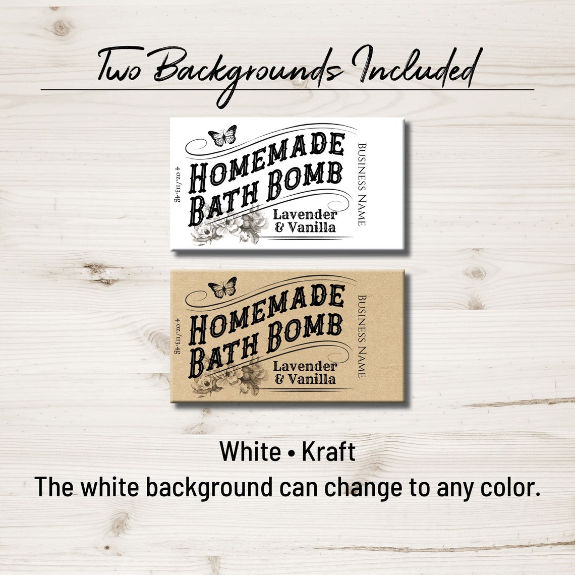 Bath Bomb Label Editable Printable Tag Template for Bath | Etsy