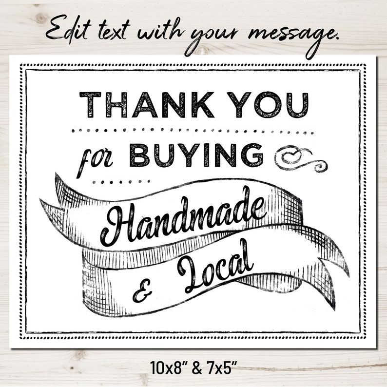 Editable Sign Bundle. Small Business Price Sign for - Etsy